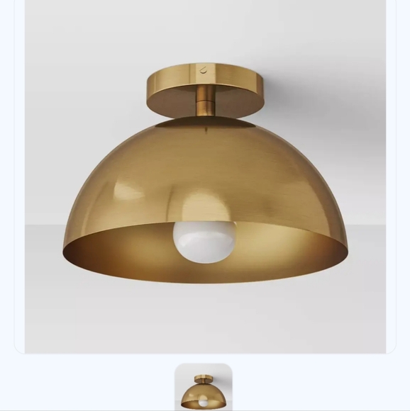 Threshold | Other | Threshold Studio Mcgee Ceiling Light Valencia Brass ...
